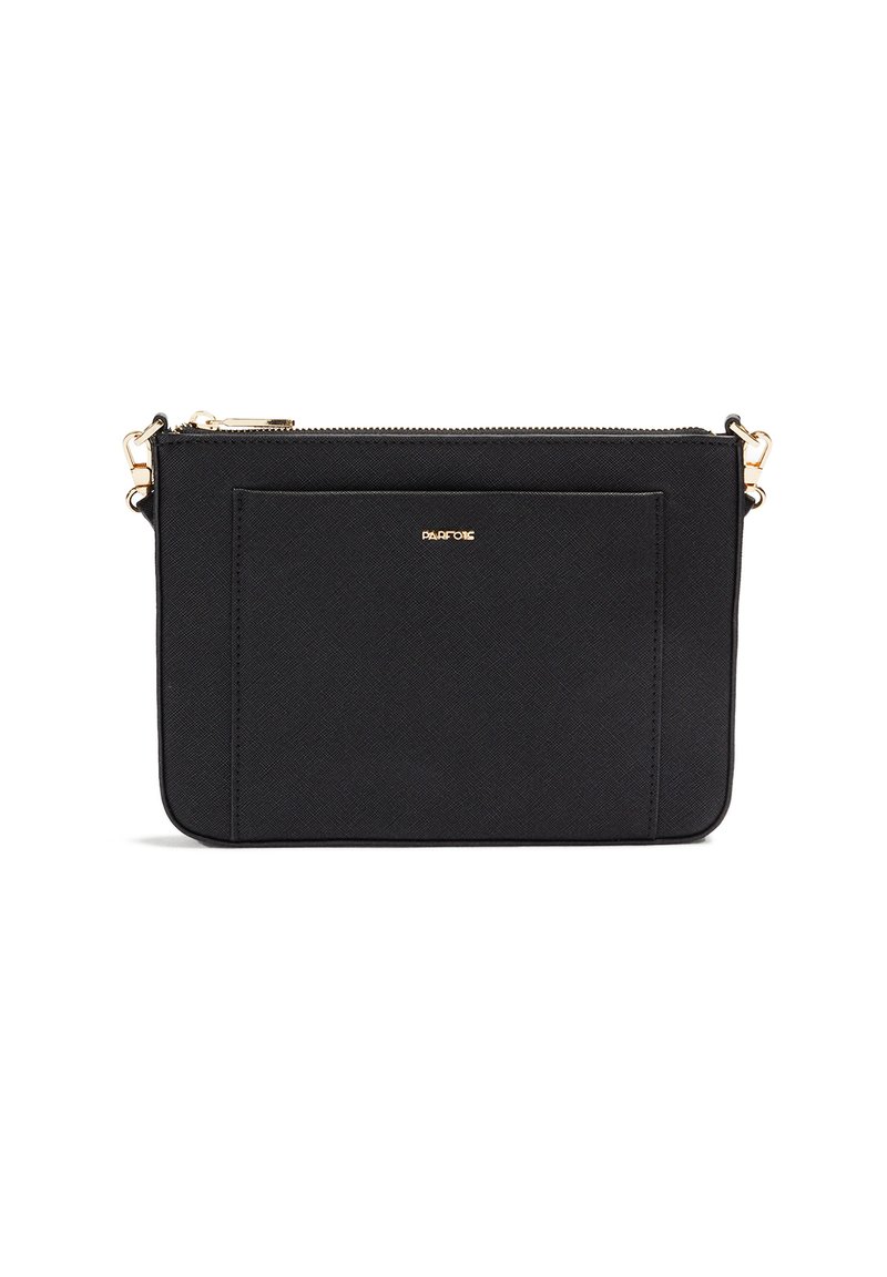 PARFOIS WITH OUTER POCKET - Umhängetasche - black/schwarz - Zalando.at