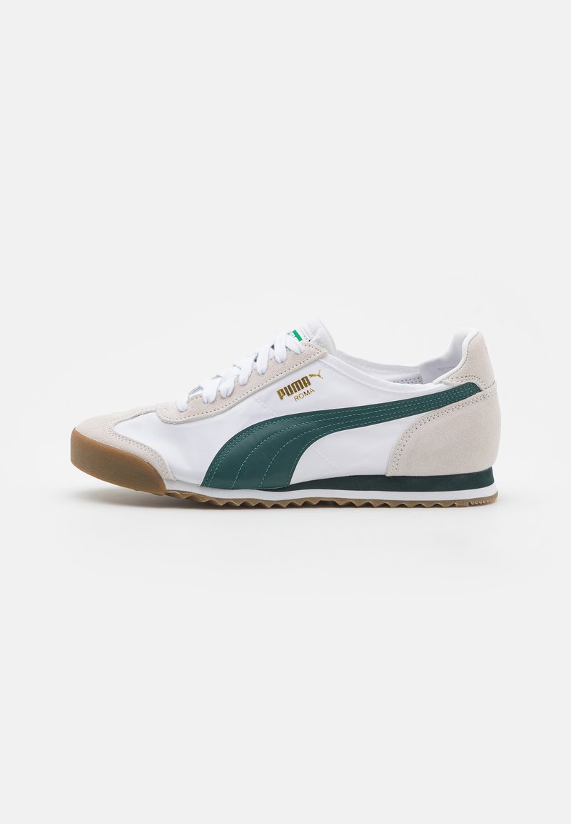 Puma ROMA OG UNISEX - Trainers - white/ponderosa pine/white - Zalando.ie