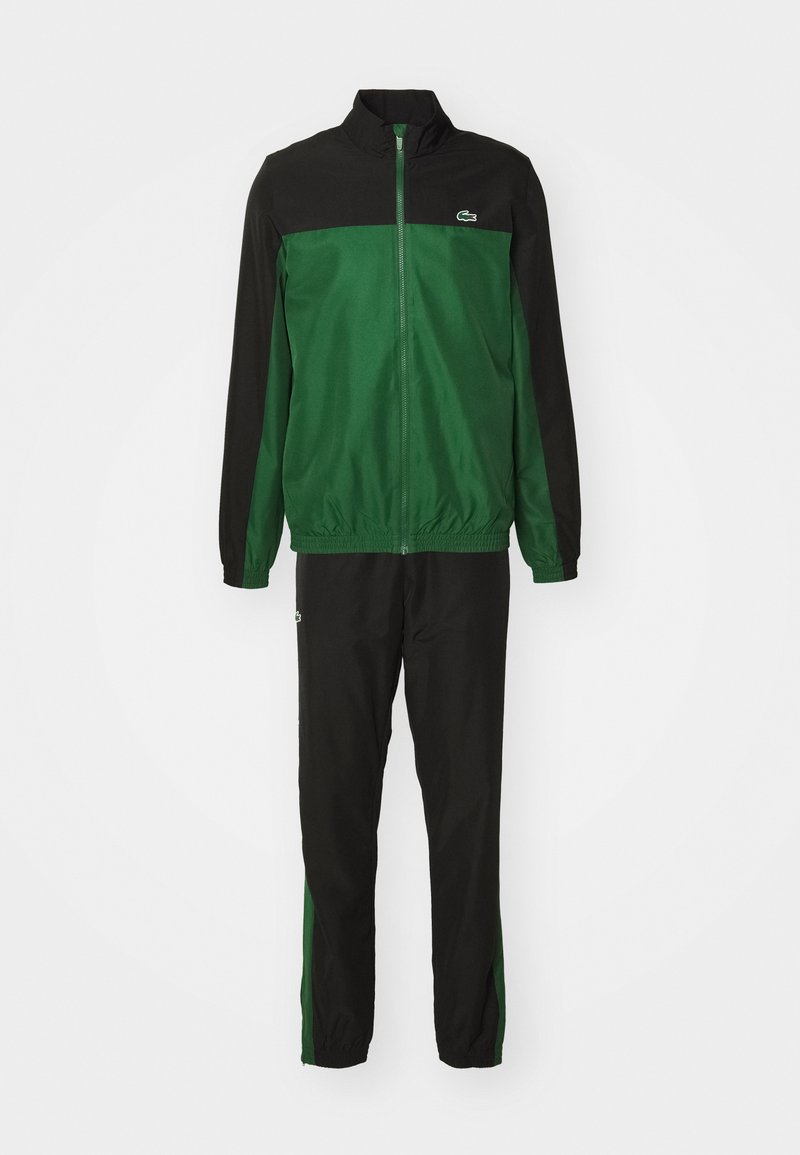 Lacoste Sport TENNIS TRACKSUIT - Tracksuit - green/black-rill/green ...