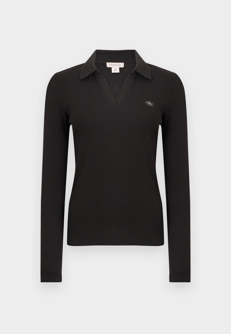 Calvin Klein Jeans JOHNNY - Long sleeved top - black - Zalando.co.uk