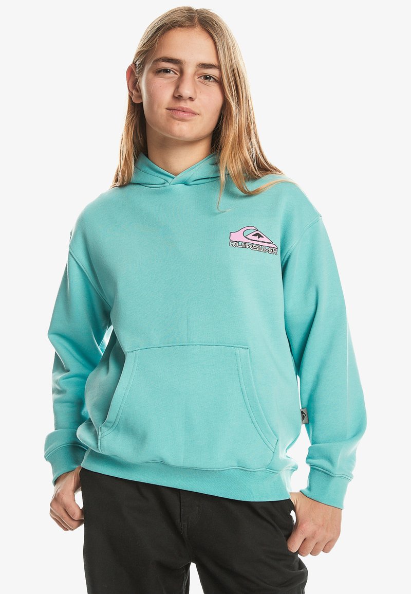 Quiksilver DRYBRIDGE - Mikina s kapucí - bha/světle modrá - Zalando.cz
