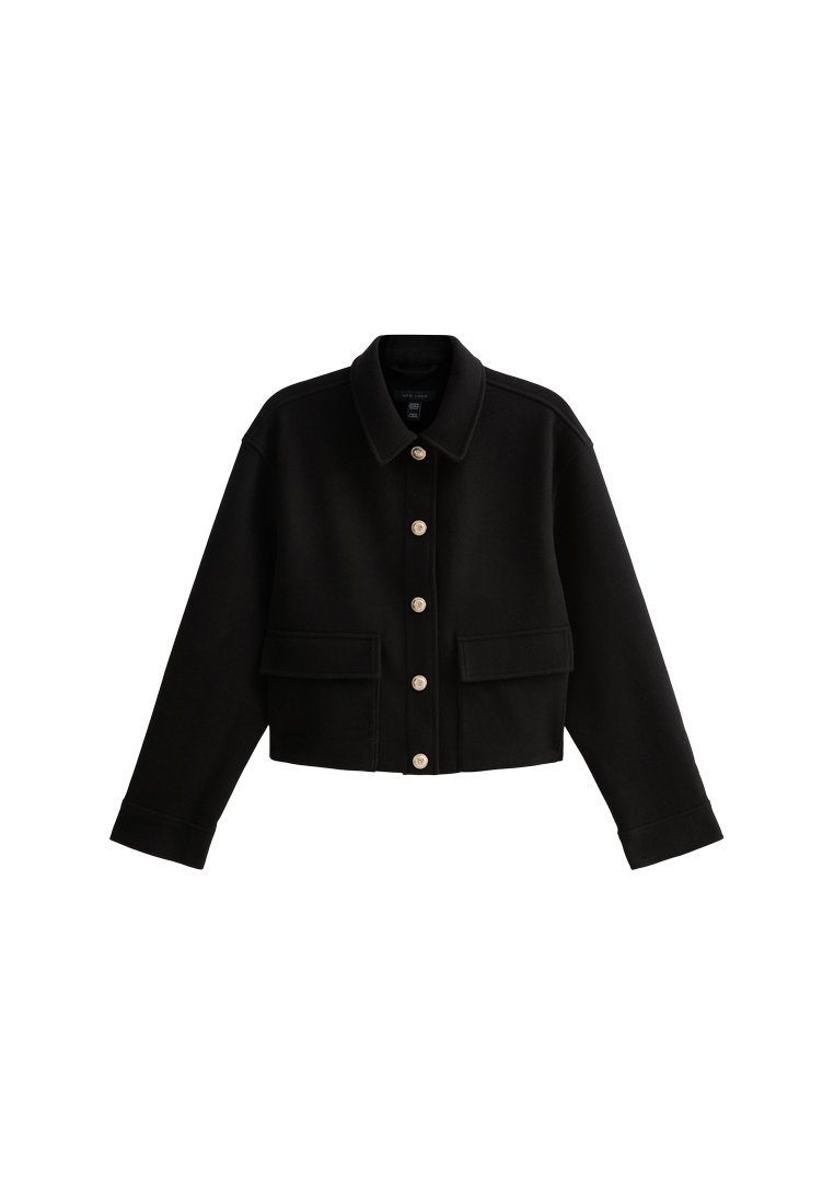 New Look CROPPED SHACKET - Jas - black/zwart - Zalando.nl