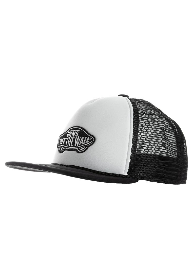 Vans MN CLASSIC PATCH TRUCKER - Pet - white/black/wit - Zalando.nl