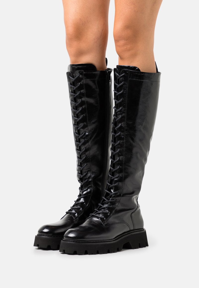 Minelli Platform boots - black - Zalando.de