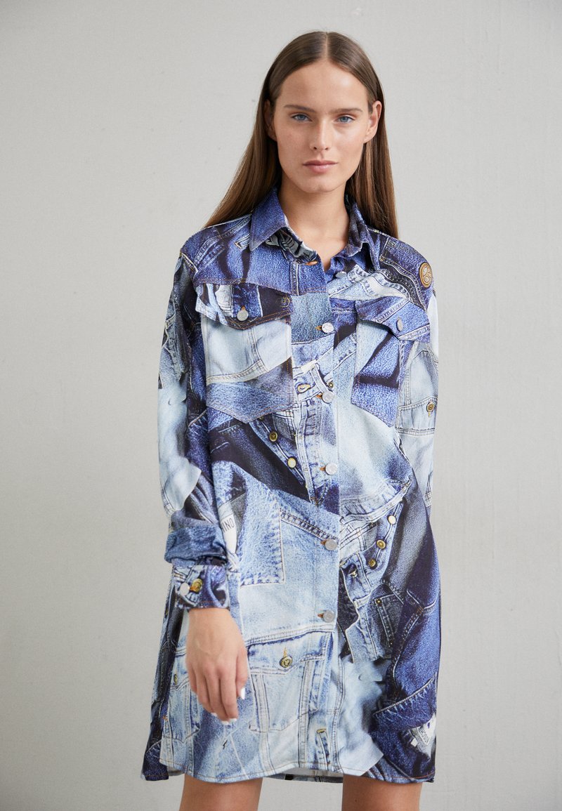 MOSCHINO JEANS Blazer - blue denim - Zalando.ie