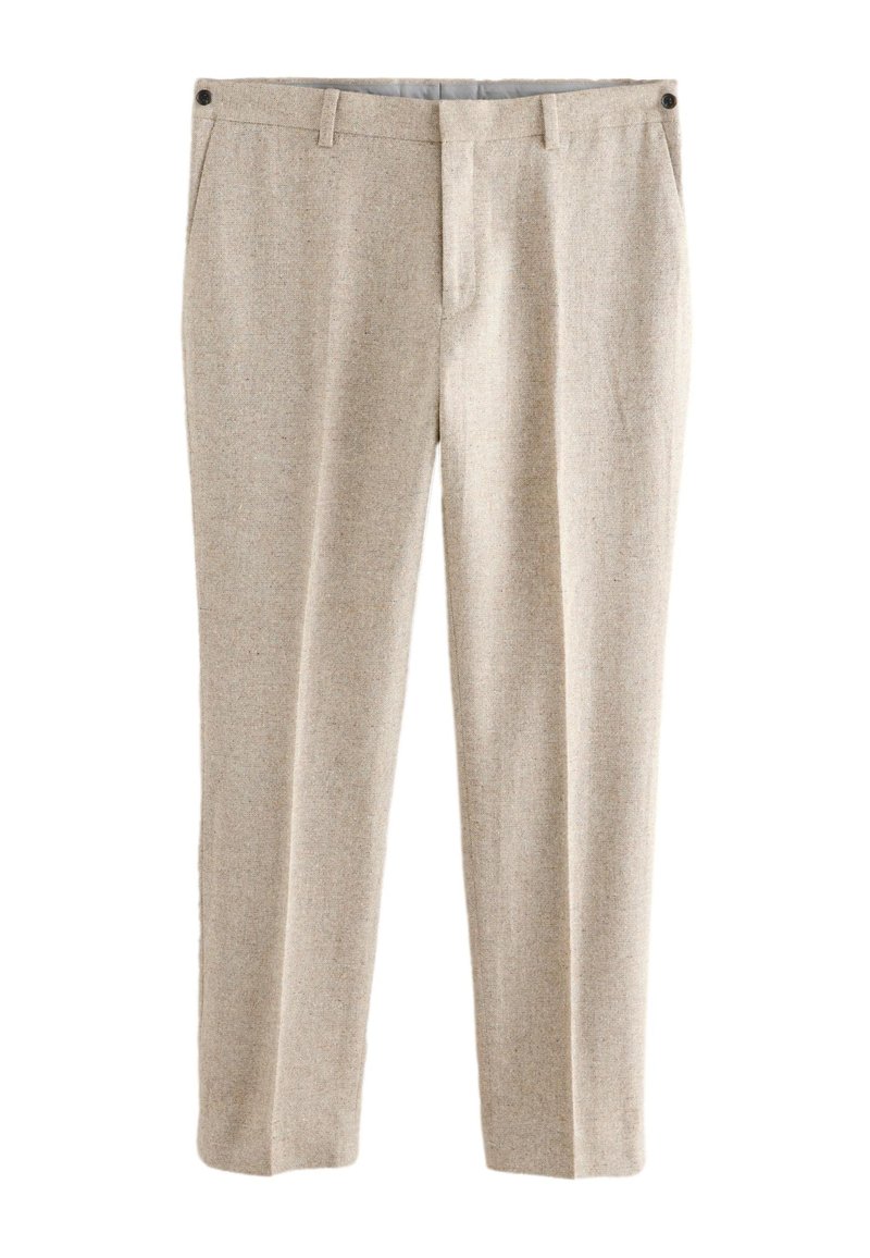 Next REGULAR FIT - SLIM FIT BLEND DONEGAL - Pantalón de traje - stone ...