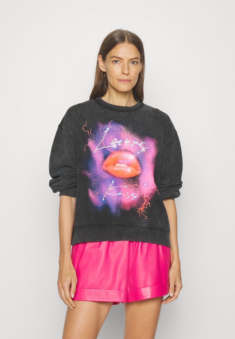 HUGO DEROXINA - Sweater - black/zwart - Zalando.be