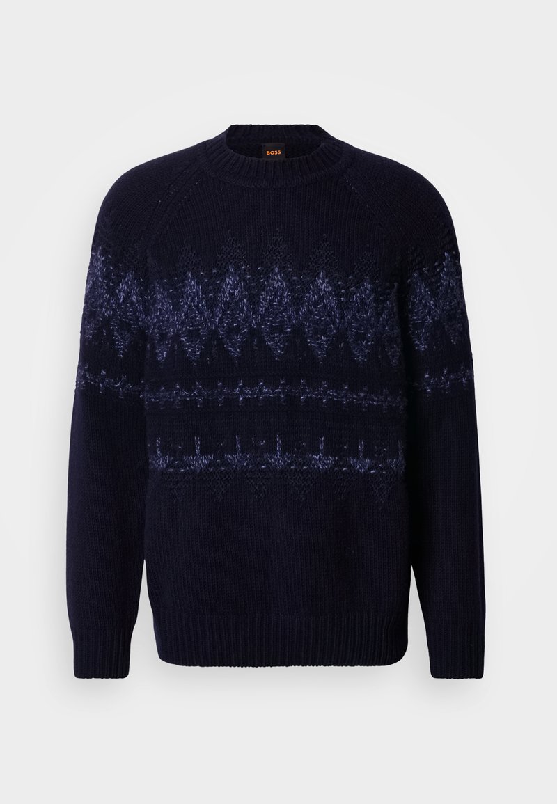 BOSS KAROMBO - Svetr - dark blue/tmavě modrá - Zalando.cz