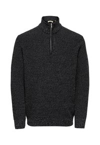 Only & Sons ONSJOIN HIGH NECK CAMP - Jumper - schwarz/black - Zalando