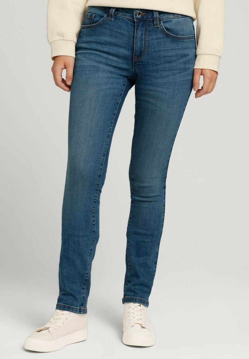TOM TAILOR ALEXA SLIM - Jeans Slim Fit - light stone blue denim/light ...