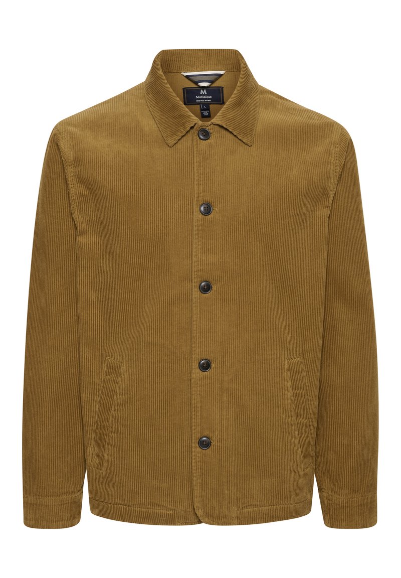 Matinique MASHAY P HERITAGE CORDUROY OVERSHIRT - Light jacket - medal ...