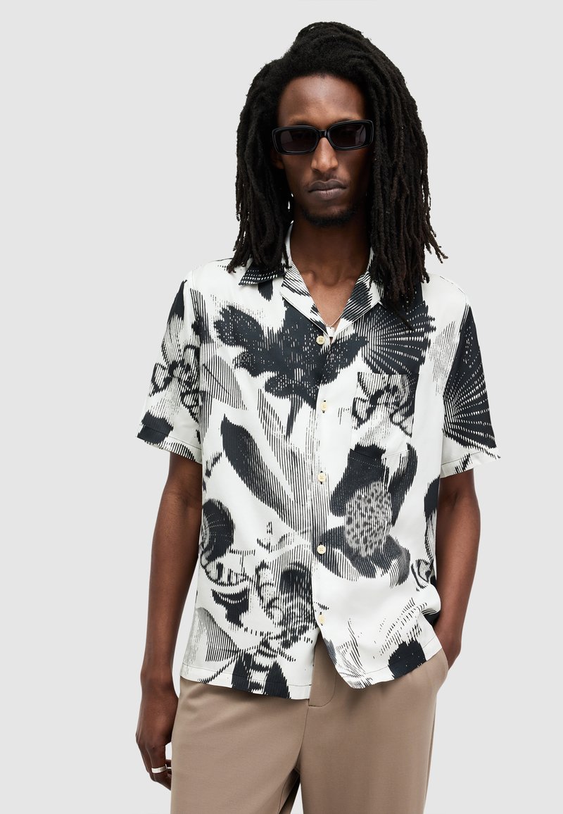 AllSaints FREQUENCY - Shirt - off white/white - Zalando.ie