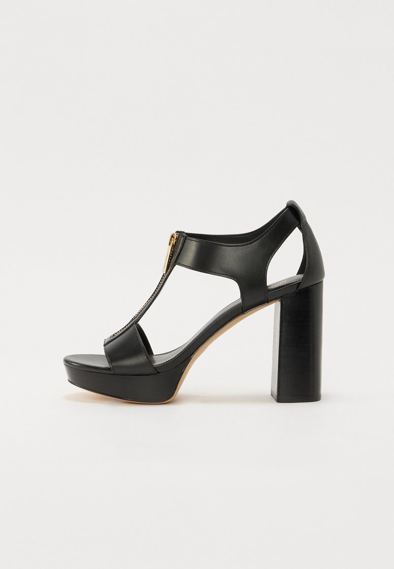 MICHAEL Michael Kors BERKELY MID - Platform sandals - black - Zalando