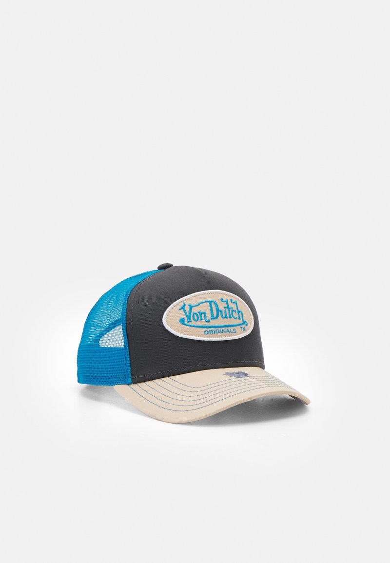 Von Dutch TRUCKER BOSTON UNISEX - Cap - cream/blue/beige - Zalando.ie
