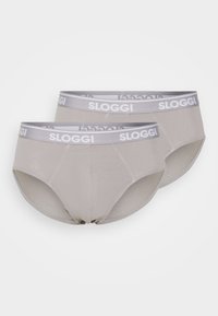 Sloggi MEN GO 2 PACK - Briefs - grey combination/grey - Zalando.ie