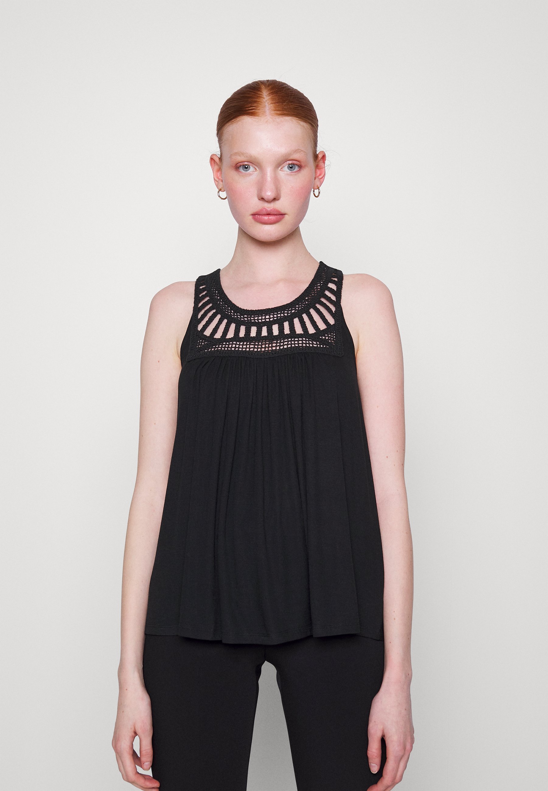 ONLY ONLLINE CROCHET Topper Black svart Zalando no ONLY ONLLINE CROCHET Topper Black svart Zalando no