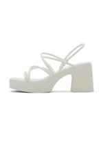 ALDO STRAPPY SLAY PILLOW WALK - Platform sandals - white - Zalando.de