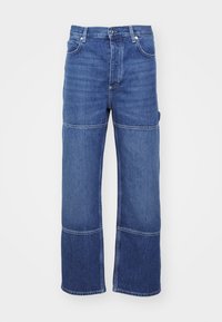 HUGO CARPENTER - Brīva piegriezuma džinsi - medium blue/zils - Zalando.lv