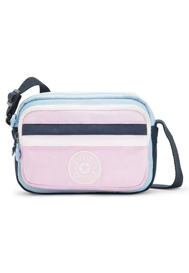 Kipling Bandolera - light pink blue block/azul claro - Zalando.es