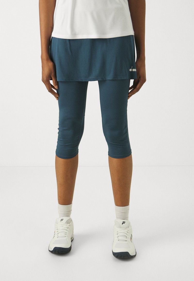 Diadora POWER SKIRT - Sports skirt - legion blue/dark blue - Zalando.ie