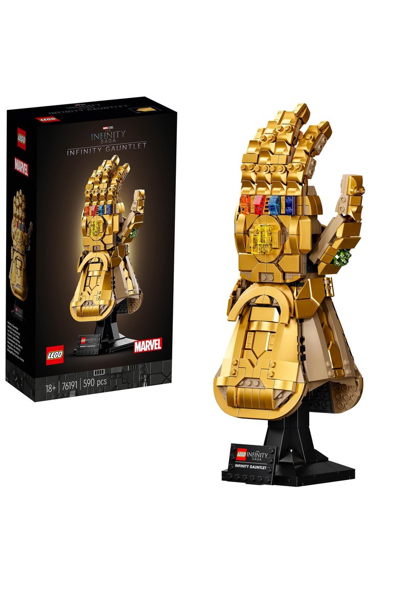 LEGO 76191 MARVEL INFINITY GAUNTLET MODEL KIT FOR ADULTS CREATIVE ...