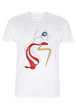 Marvel MS MARVEL CONTINUOUS LINE - T-Shirt print - white/weiß - Zalando.de