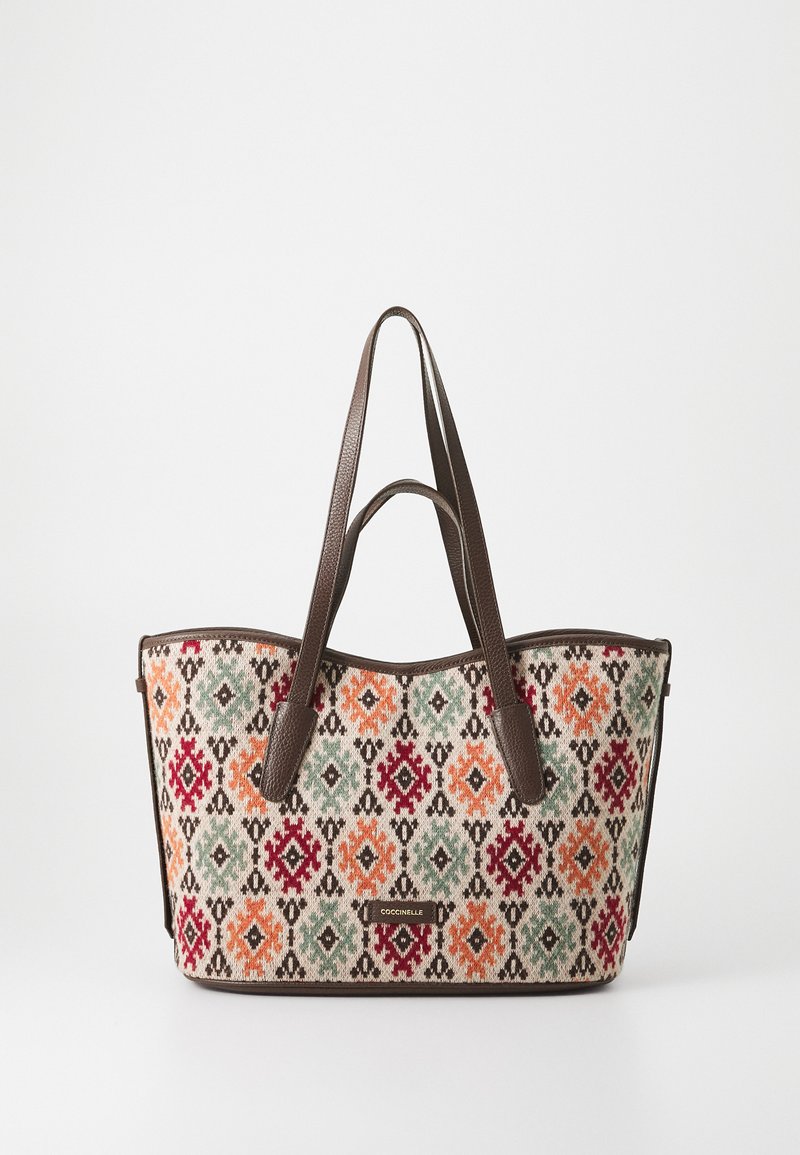 Coccinelle NEW NEVER WITHOUT BAG TAPE - Bolso shopping - pink/brown ...