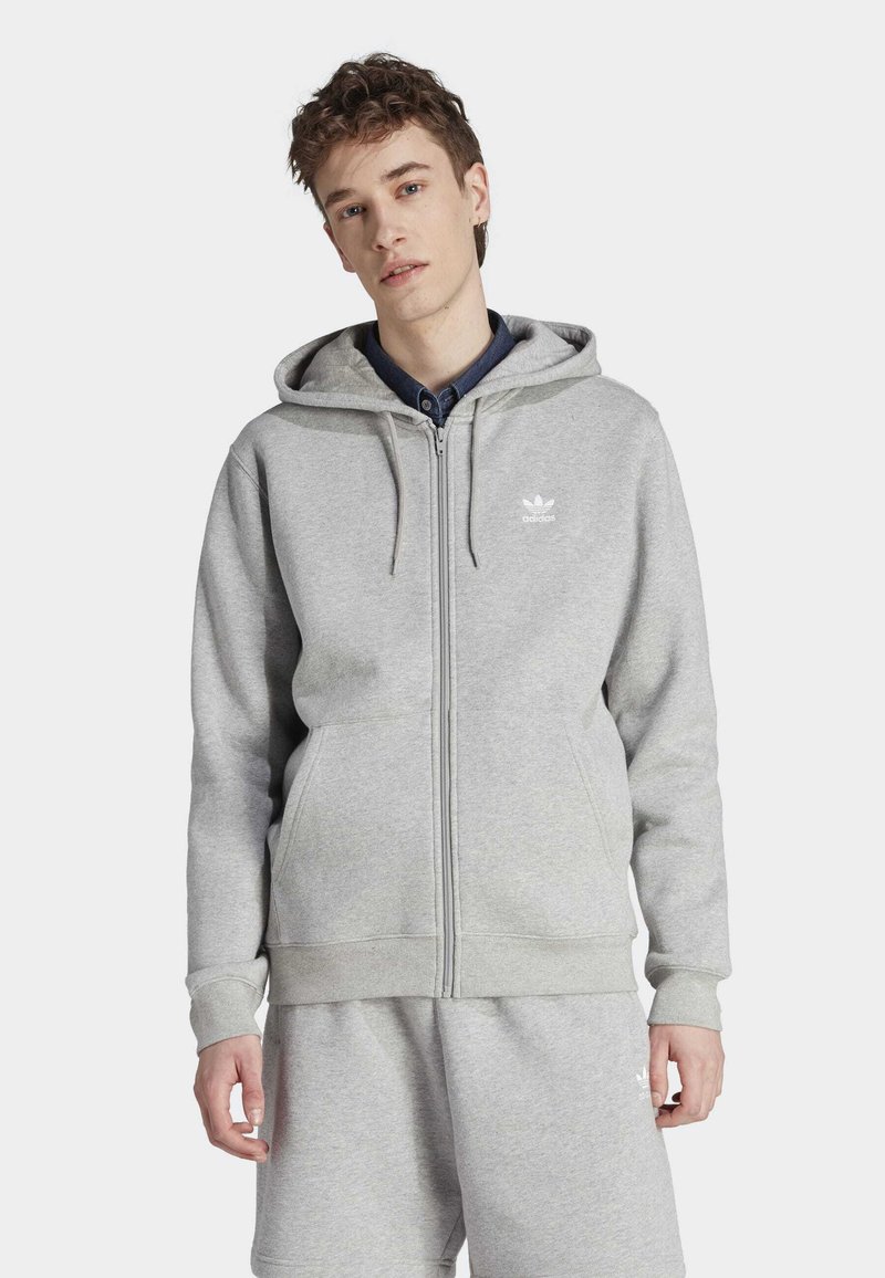 adidas Originals TREFOIL ESSENTIALS FULL-ZIP - Sweater met rits ...