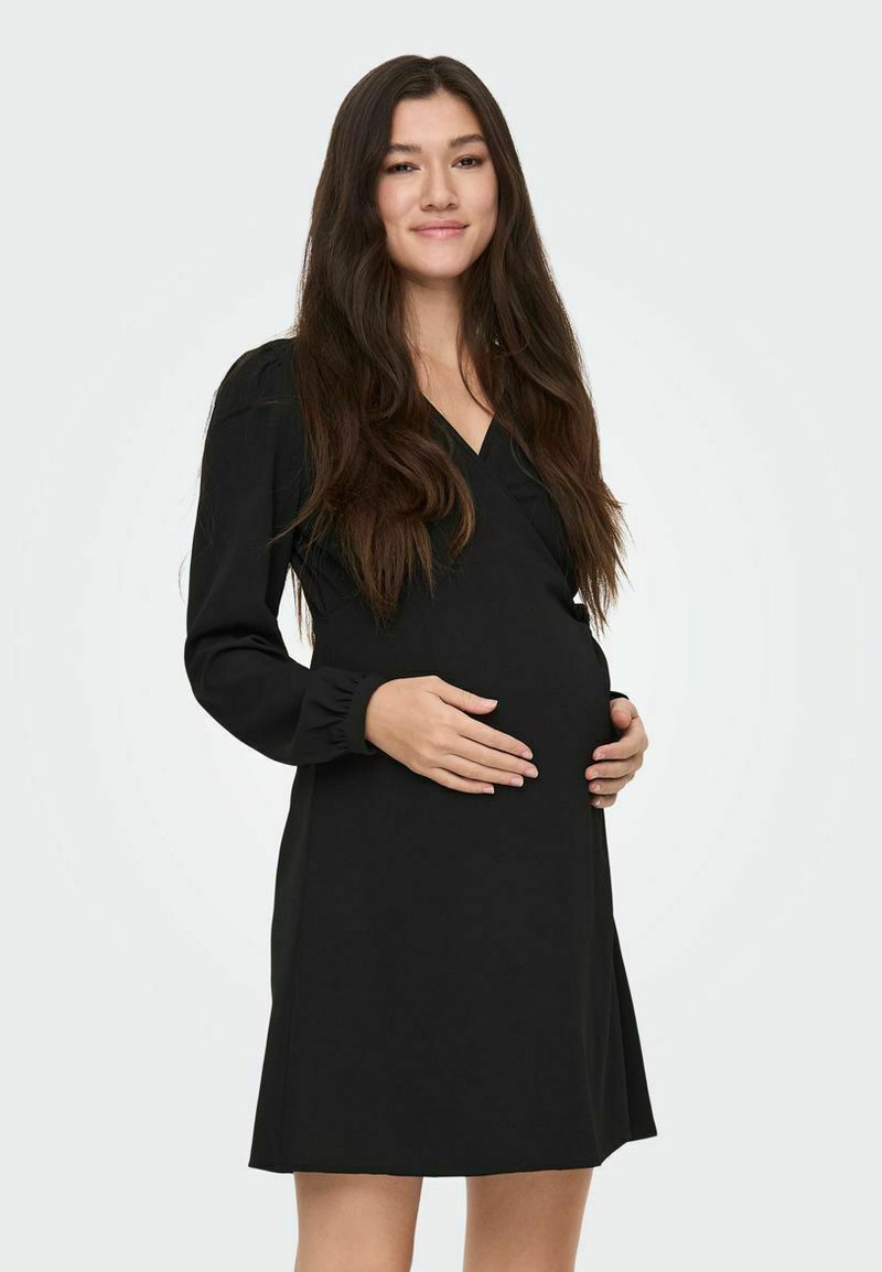 ONLY MATERNITY MATERNITY WICKEL - Robe de jour - black/noir - ZALANDO.FR