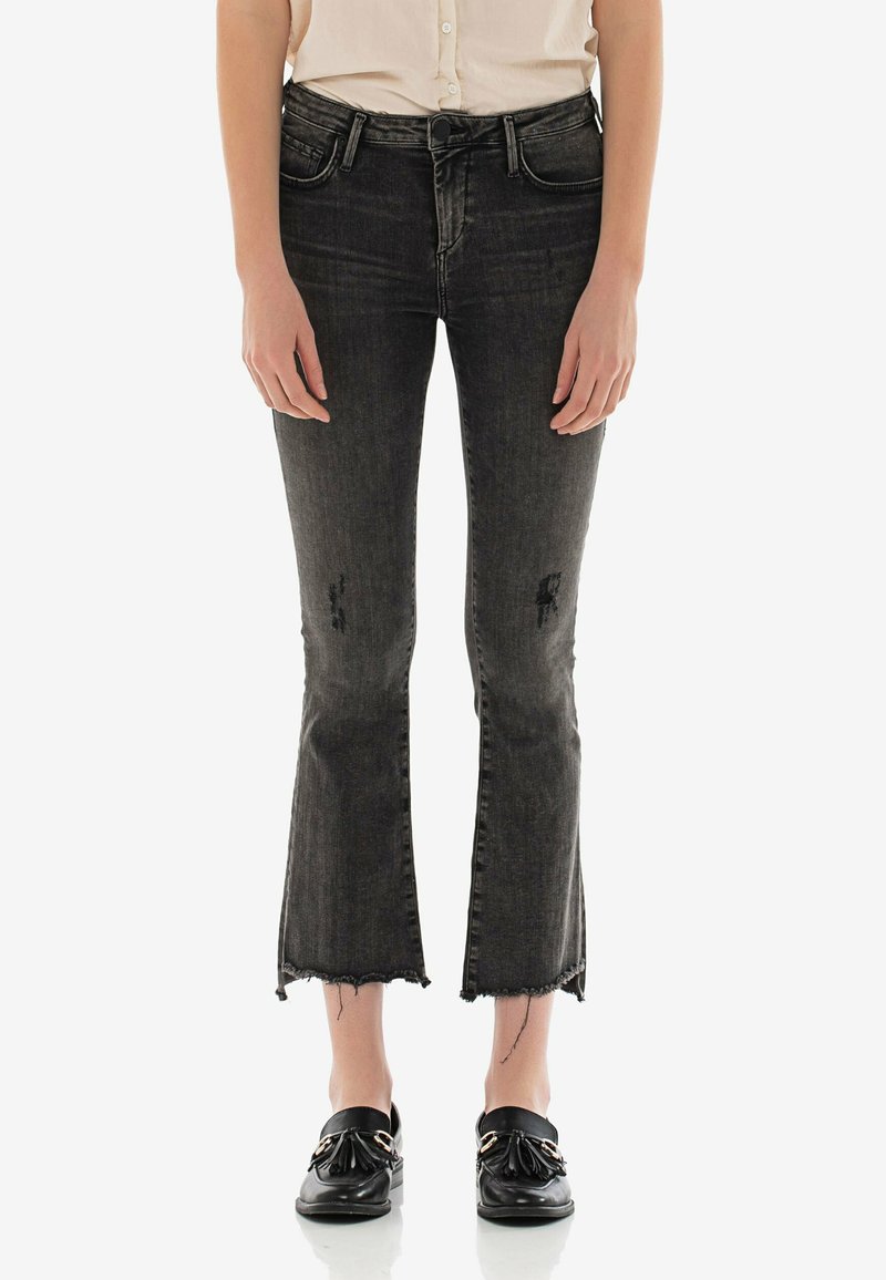 True Religion Bootcut jeans - schwarz/black - Zalando.co.uk