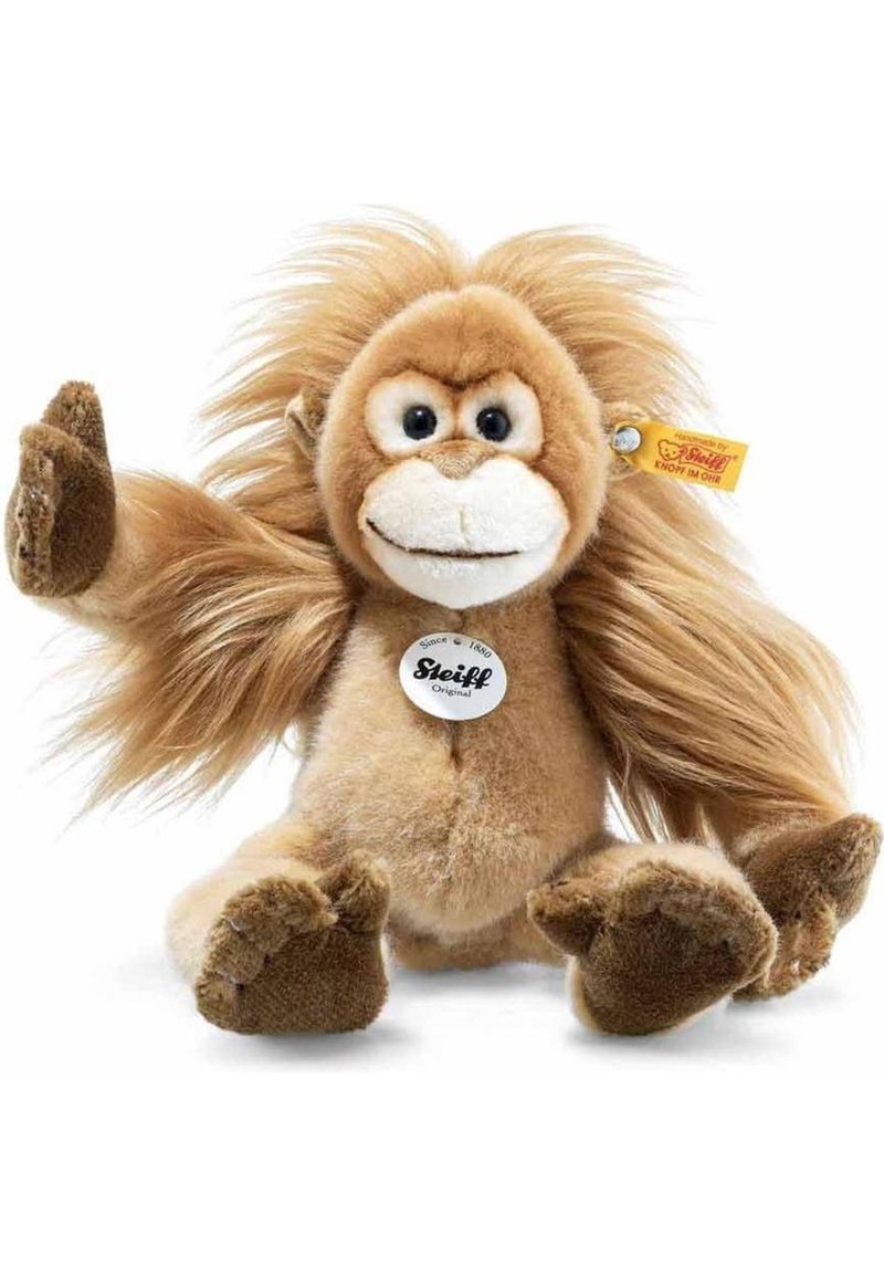 Steiff ELANI BABY ORANGUTAN - Kuscheltier - multi coloured/mehrfarbig - Zalando.de