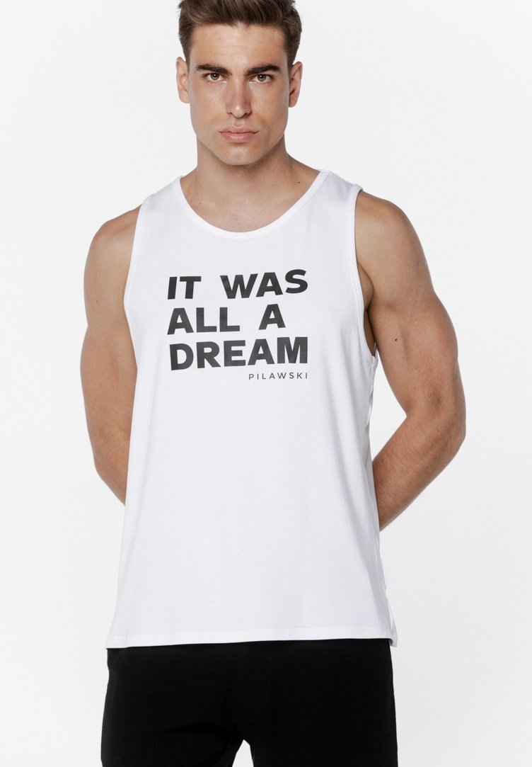 PILAWSKI - Top/biały - Zalando.pl