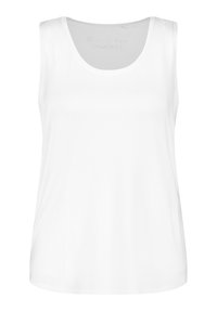 Samoon BASIC MIT SEITENSCHLITZEN - Top - white - Zalando