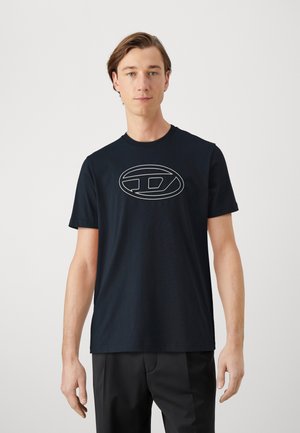 Diesel T BOGGY MEGOVAL D - T-shirt imprimé - black/noir - ZALANDO.FR