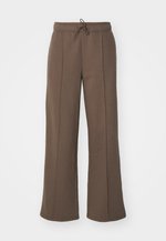 Dickies MAPLETON STRAIGHT - Tracksuit bottoms - mushroom/brown ...