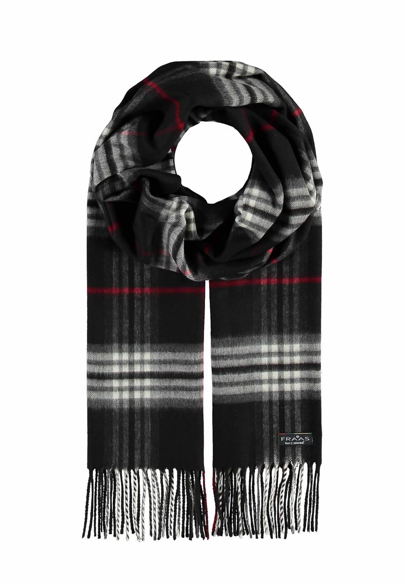 FRAAS PLAID KARO CASHMINK - Écharpe - black/noir - ZALANDO.FR