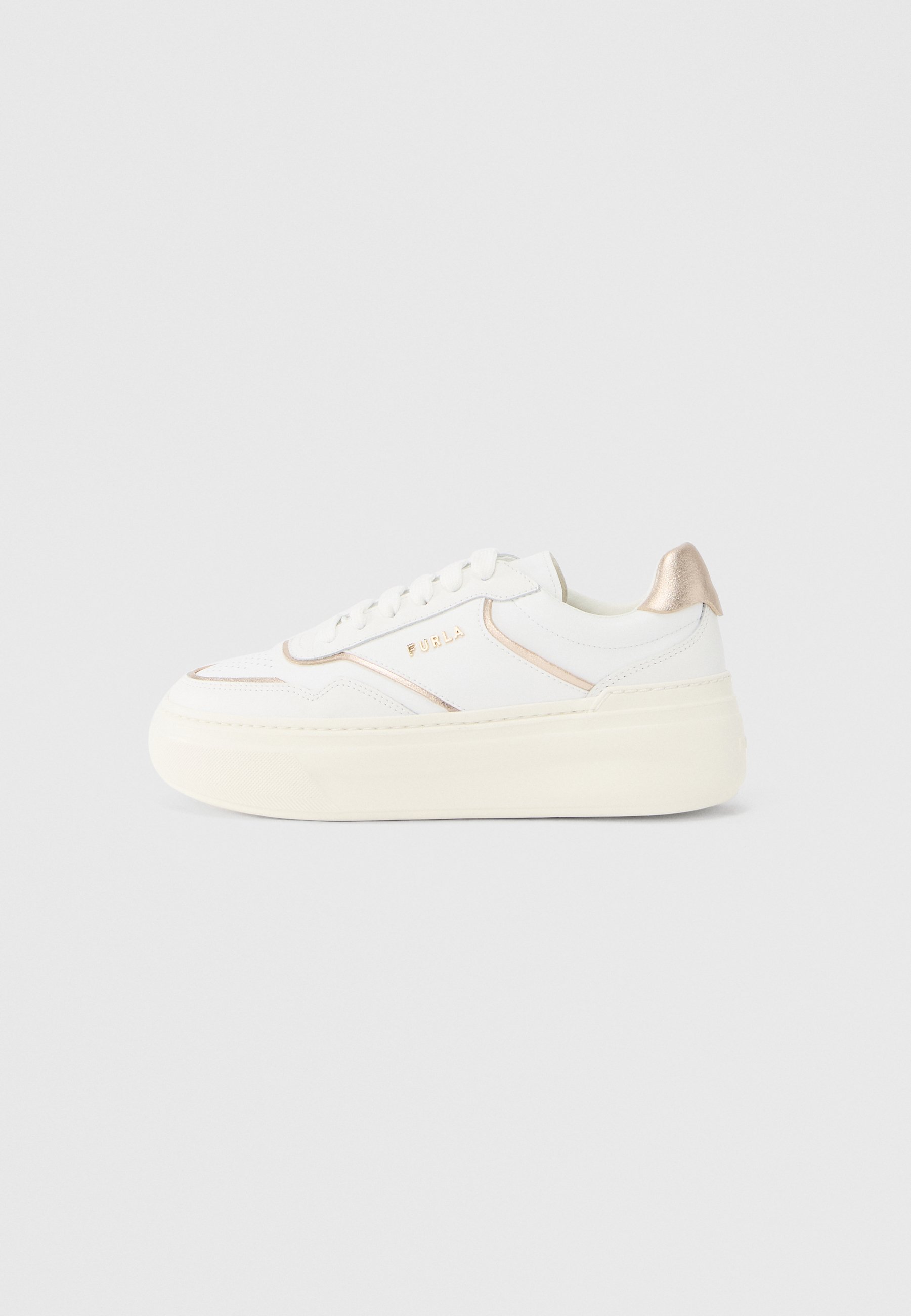 Furla NUAGE - Sneaker low - talco/light gold-coloured/weiß - Zalando.ch
