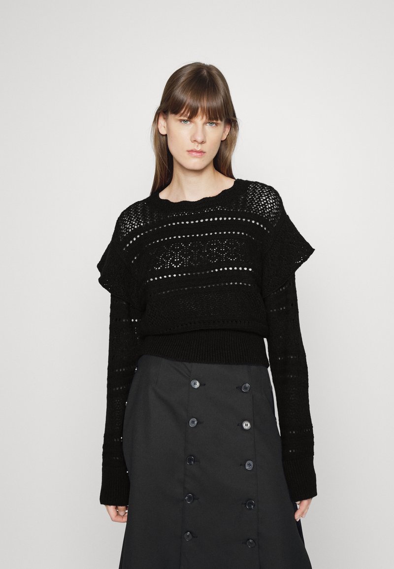 TWINSET MAGLIA TRAFORI - Jumper - nero/black - Zalando.de