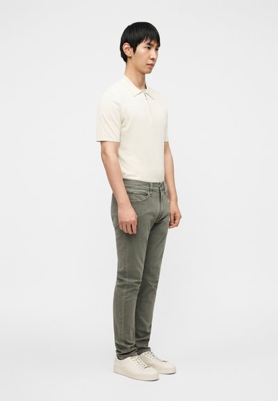 rag & bone AERO STRETCH - Slim fit jeans - lichen green/olive - Zalando ...
