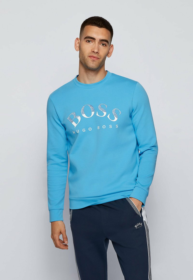 BOSS SALBO - Sweatshirt - open blue/blue - Zalando.de