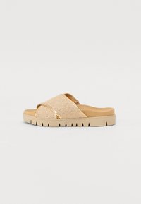 Gabor Tofflor & inneskor - natur/gold coloured/beige - Zalando.se