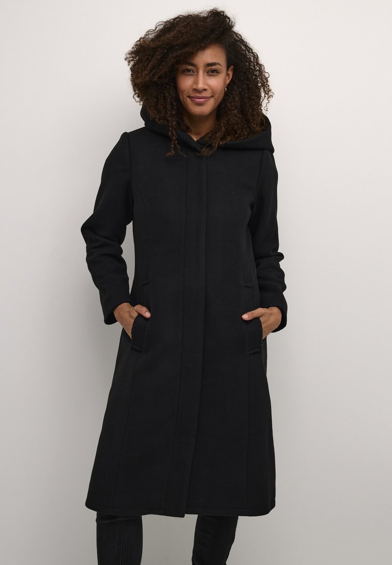 Cream CLAIRE - Klasikinis paltas - pitch black/juoda - Zalando.lt