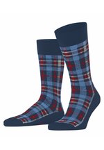 Burlington MADRAS - Socks - royal blue 6000/royal blue - Zalando.de
