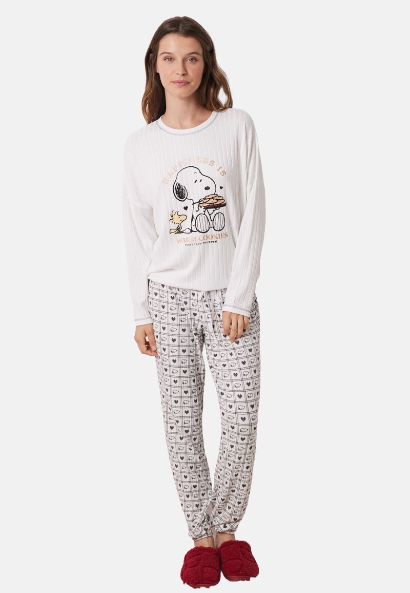 women'secret SET - Pyjama - off white/crème - Zalando.nl