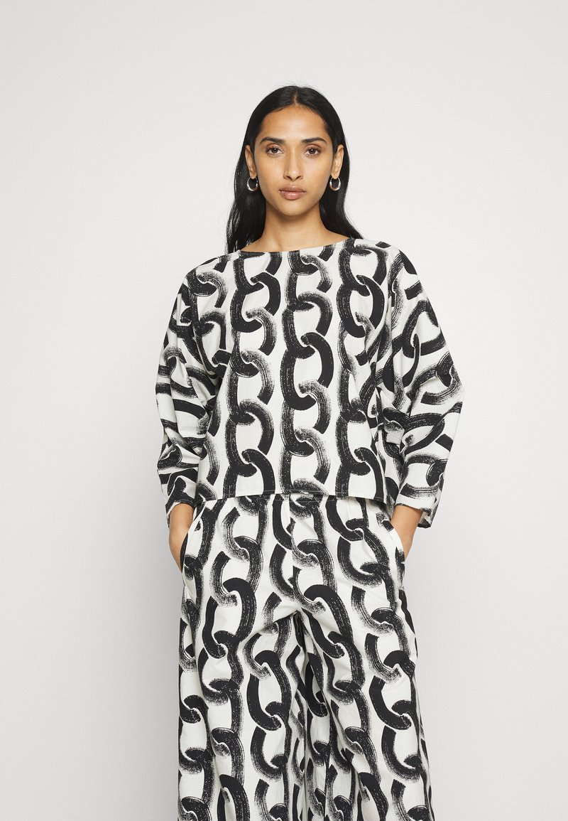 DRYKORN NIALINI - Blúz - black/fekete - Zalando.hu