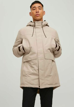 Jack & Jones JJCHAMP JACKET - Abrigo de invierno - asphalt/gris oscuro ...