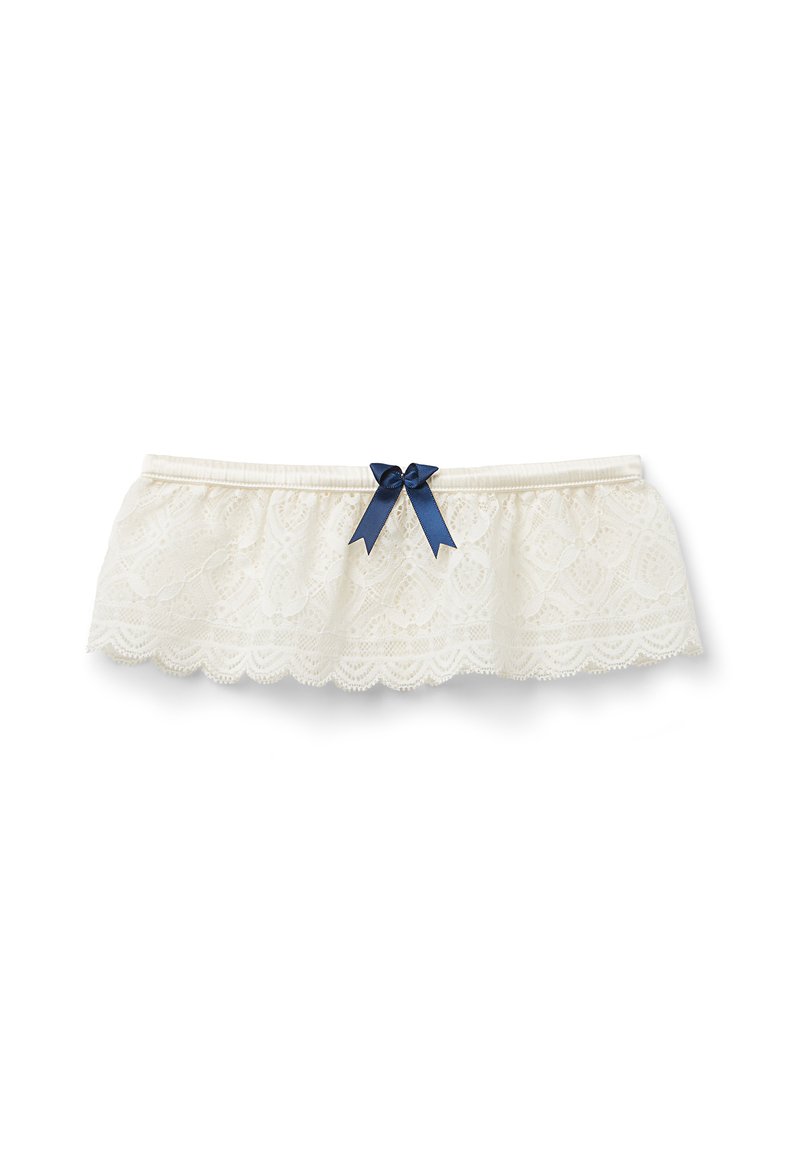 Intimissimi Podvazky - powder white/bílá - Zalando.cz