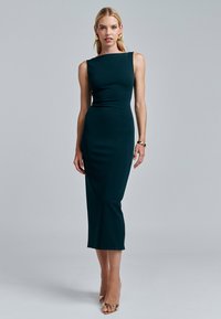 BWLDR SHIAN MIDI DRESS - Shift dress - emerald/green - Zalando