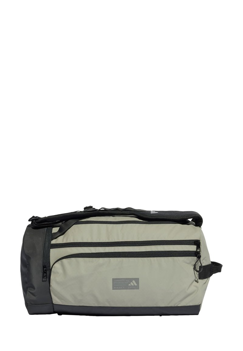 adidas Performance HYBRID - Holdall - silver pebble black grey three ...