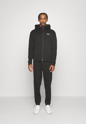 EA7 Emporio Armani VENTUS TRACKSUIT - Survêtement - black/noir - ZALANDO.FR
